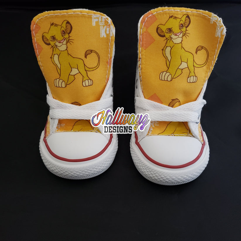 Lion King Simba Converse shoes – Hallwayz Designs